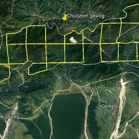Spatial Distribution Of The 21 Nfi Grids Within The Download