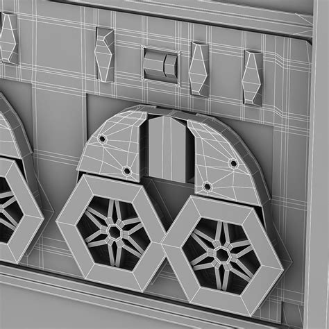 3d Model Of Old Minicomputer Pdp 11