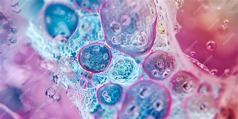 Detailed Image Of Bone Marrow Hematopoietic Microenvironment In High Resolution Concept