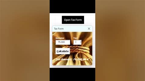 Boost Efficiency With Vba Automation Even For Tax Calculations Shortsvideo Youtube