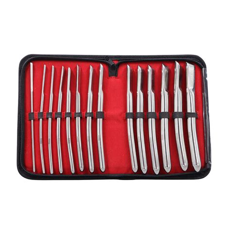 Set De Dilatadores Hegar Hergom Medical Acero Inoxidable Hergom Medical
