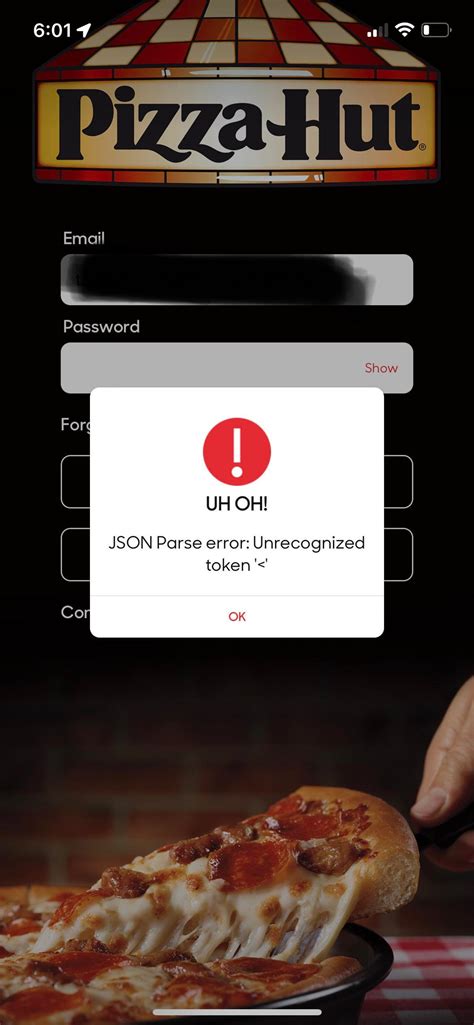 Are The Devs Of The Ios App Just Ignoring Bug Reports Or Something It Says Json Parse Error