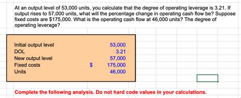 Solved Please Answer In Excel Form With Exact Cell Formulas Chegg