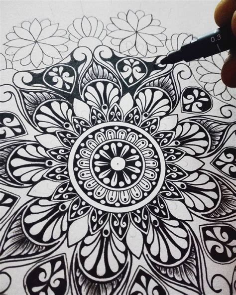 Circular Grid Printable Circular Printable Grid Round Drawing Grid Printable Drawing Template