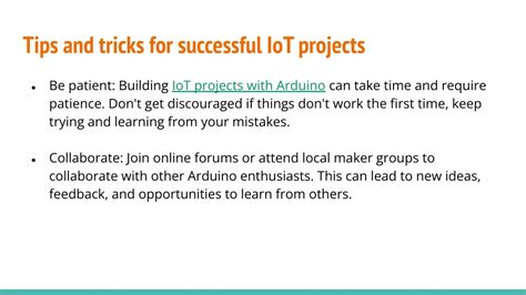 Ppt Beginner Friendly Iot Arduino Projects To Try Powerpoint