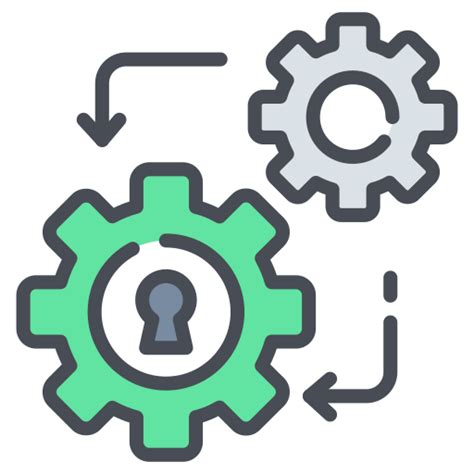 Security Management Gear Security Setting Process Project Business