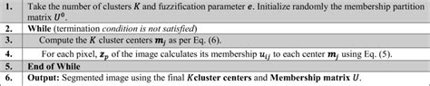 the classical pixel based fuzzy c means algorithm for clustering