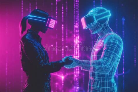 Digital Avatars Engage In Social Interaction Through Handshake In Immersive Virtual Environment