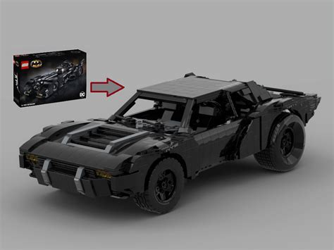Lego Moc Ucs Batmobile 2022 Robert Pattinson Matt Reeves By