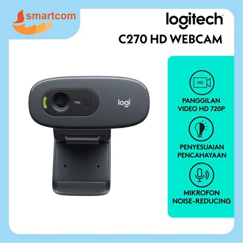 Jual Logitech C270 Webcam HD 720p Shopee Indonesia