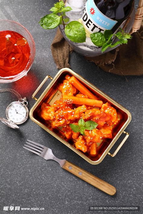 韩式炸鸡摄影图其他餐饮美食摄影图库昵图网