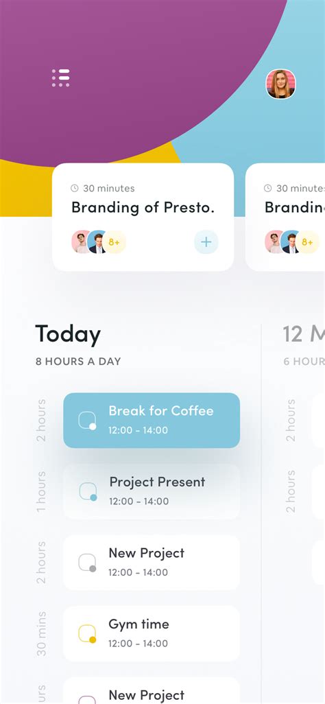 Dribbble 1 Task Management App Ios 2x Png By Ofspace UX UI