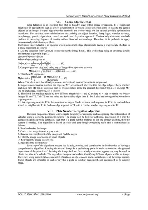 Vertical Edge Based Car License Plate Detection Method Pdf