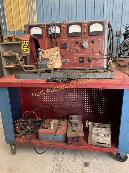 Sun Gat 620 Generator Alternator Tester With A Generator Alternator Armature Sr 27721 Nutt