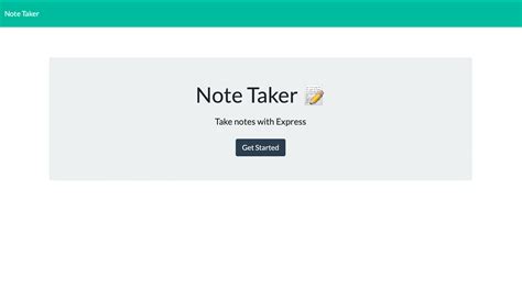 GitHub Dus Noter Express This Application Will Use An Express Js Back End And Will Save