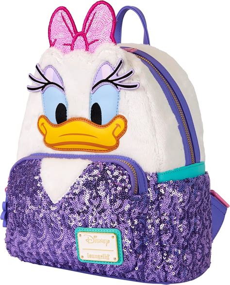 Loungefly Disney Daisy Duck Plush Mini Backpack