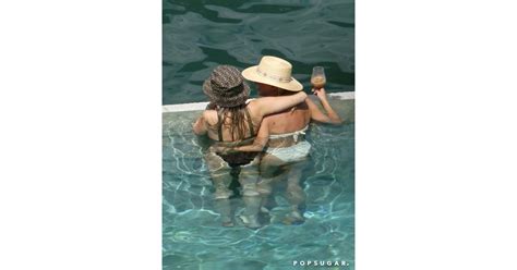 Miley Cyrus And Kaitlynn Carter Kissing In Italy August 2019 Popsugar