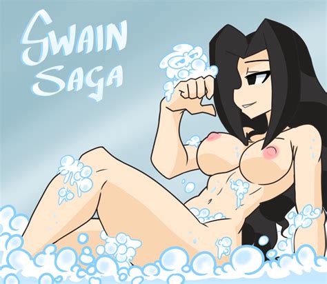 Rule 34 1girls Abs Bath Big Breasts Black Eyes Black Hair Bubbles Female Female Only Geoexe