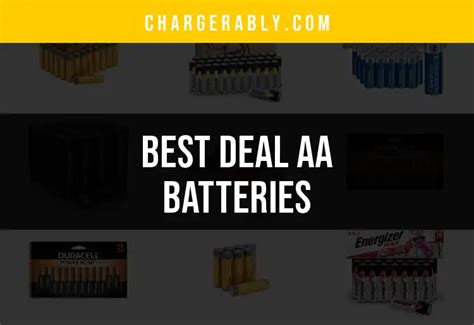 Top 12 Deals On Aa Batteries Youll Love