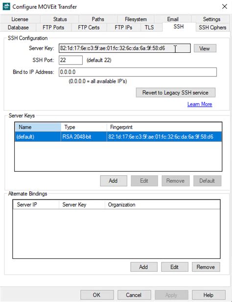 Automation Shows Sha 1 Ssh Host Fingerprints While Transfer Shows Md5