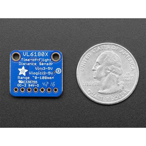 Adafruit Vl6180x Time Of Flight Distance Ranging Sensor Vl6180
