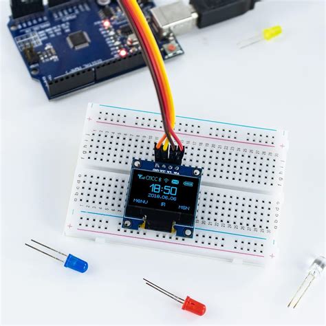 Hosyond 096 Inch Oled I2c Display Module 128x64 India Ubuy