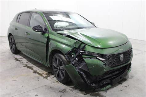 Peugeot 308 15 Blue Hdi 130 16v Salvage Vehicle 2022 Green