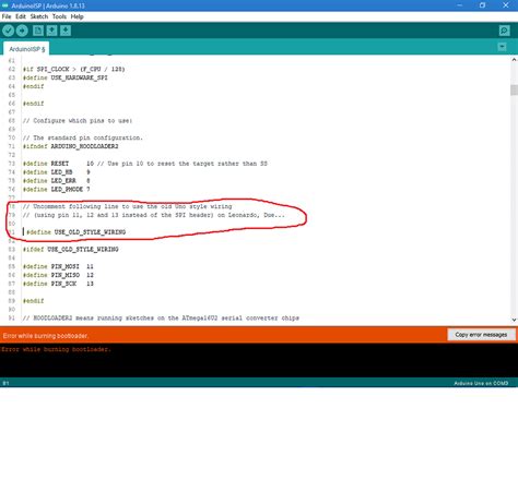 Burning Bootloader To Atmega 328pu From Uno Uploading Arduino Forum