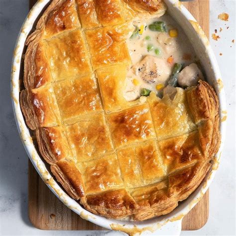 Puff Pastry Chicken Potpie Recipe How To Make It
