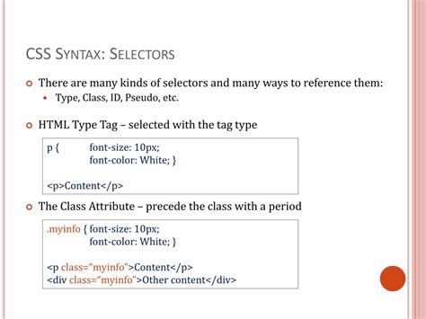 Ppt Intro To Css Powerpoint Presentation Free Download Id2732862