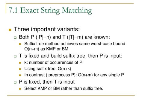Ppt Applications Of Suffix Trees Powerpoint Presentation Free Download Id526670