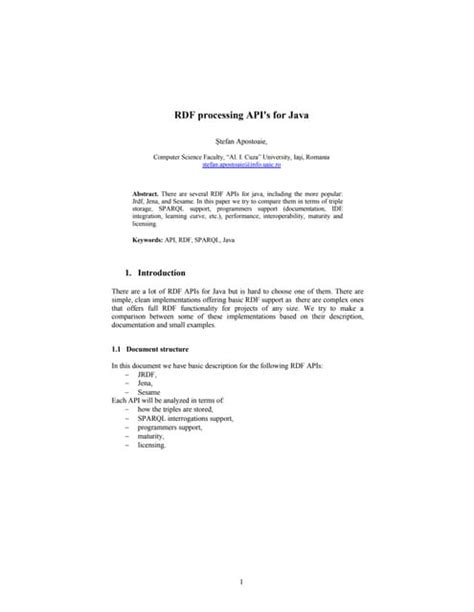 Rdf Processing Tools In Java Pdf
