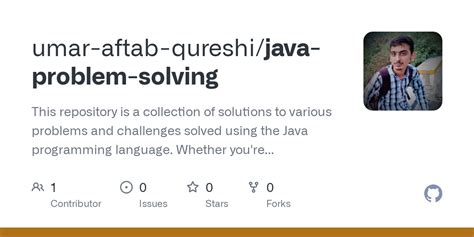 Github Umar Aftab Qureshijava Problem Solving This Repository Is A