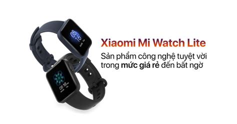 Đồng hồ thông minh Xiaomi Mi Watch Lite có bền không websosanh vn