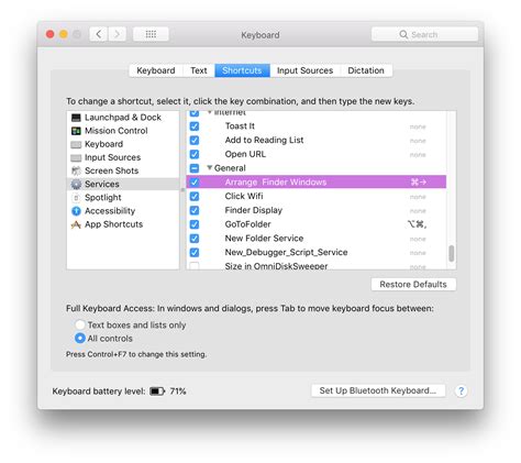 Performance Is There A Keyboard Shortcut To Organize Or Align Two