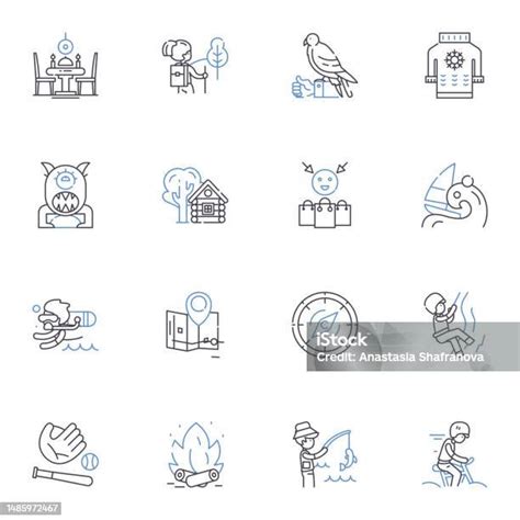 기계 학습 줄 아이콘 컬렉션입니다 알고리즘 자동화 분류 클러스터링 인지 데이터 기반 딥 벡터 및 선형 일러스트레이션 예측 최적화