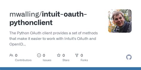 Github Mwallingintuit Oauth Pythonclient The Python Oauth Client