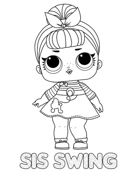 Nowa Kolorowanka Laleczki Lol Suprise Hairgoals