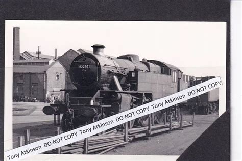 Br Ex Lms Class 4 2 6 4t No 42270 Vintage Image L10462 £1 50 Picclick Uk