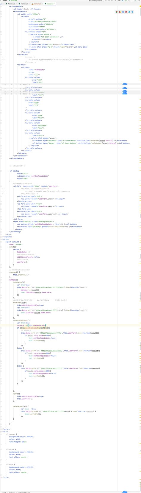 Springbootvue实现增删改查2springbootvue2实现简单的增删改查 Csdn博客