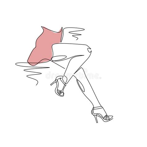 Vector Illustration Of Women S Legs Stock Illustration Illustration