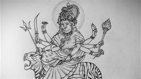 How To Draw Durga Maa Printable Step By Step Drawing Sheet My Xxx Hot