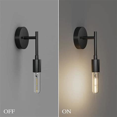 Applique Murale Led Edison Lampe Moderne Pour Chambre Salle De Bain