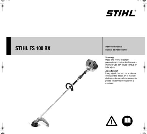 Stihl Fs Rx Weed Grass Trimmer Instruction Manual And Usa