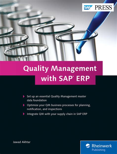 Quality Management With Sap Erp Sap Press Book And E Book By Sap Press