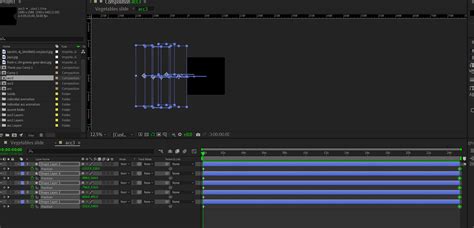 solved how to make shapes move slowly between two keyfram adobe