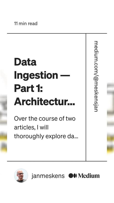 Elt Architecture Patterns For Data Ingestion Dhirendra Sinha Posted