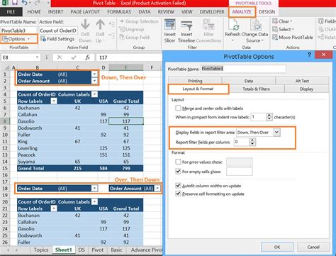 Filter Data In Pivot Table In Excel