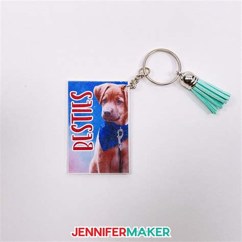 DIY Photo Keychain Ideas And Templates Jennifer Maker