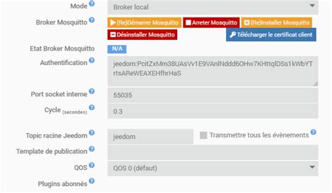 Error connect ECONNREFUSED Protocole domotique Communauté